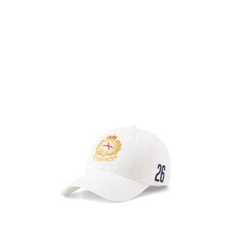 Polo Ralph Lauren Casquette &agrave; logo brod&eacute; en coton