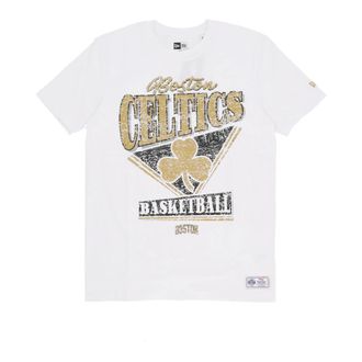 New Era Homme, Tops, Blanc, Taille: L Nba Ce Tee Boscel