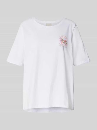 Milano T-Shirt mit Statement-Stitching
