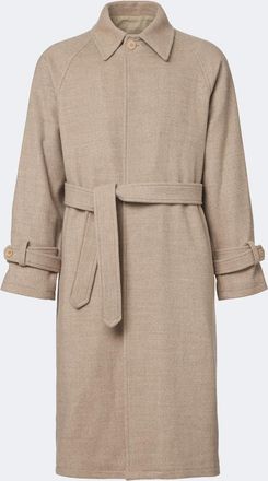 St&ograve;ffa St&ograve;ffa Manteau en laine &agrave; ceinture