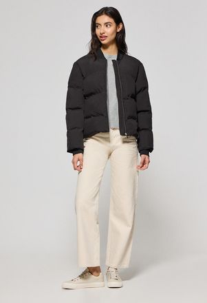 Polo Club Bomberjacke Dubai schwarz mit Polo Club Details