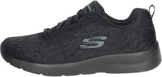 Skechers 12963 Homespun Chaussures Noires Lacets Femme, Noir, 39 EU