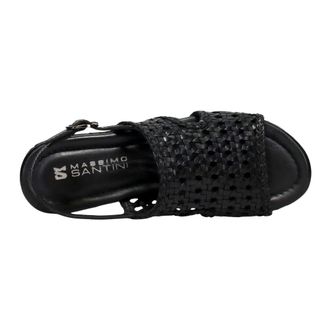 Massimo Santini Femme, Chaussures, Noir, Taille: 41 EU High Heel Sandales