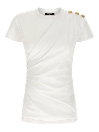 Balmain T-Shirt - Wei&szlig;