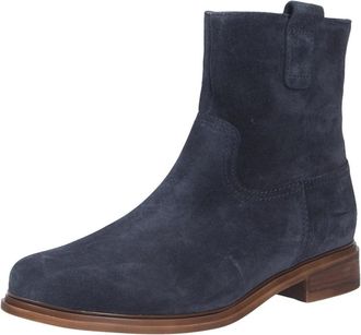 Gabor Trendige Veloursleder Stiefelette - - Shoes - Damen - Blau - 37 1/2 EU