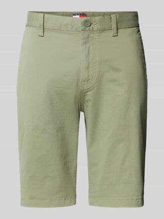 Tommy Jeans Slim Fit Chinoshorts aus Baumwoll-Mix Modell SCANTON