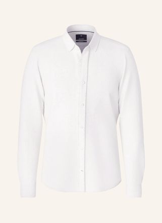 Joop Hemd Mike Regular Fit Mit Leinen weiss