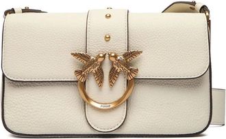 Pinko Pinko, Femme, Sacs, Blanc, Taille: ONE Size Love One Mini Slouchy