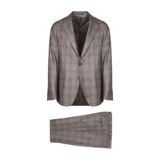 Tagliatore Costume simple boutonnage - Homme - Costumes - Brun - Taille: L