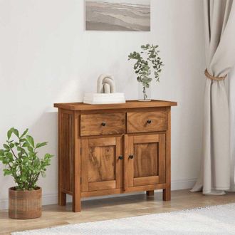 vidaXL Buffet Bois de r&eacute;cup&eacute;ration massif 75x30x65 cm Vidaxl