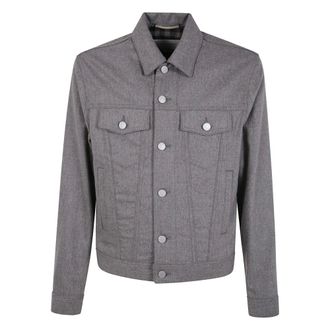 Jacob Cohen Homme, Vestes, Gris, Taille: L Trucker RW Jacket