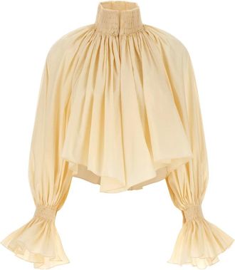 Khaite Femme, Blouses et Chemises, Beige, Taille: 38 FR Durer Top