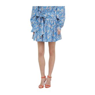 Custommade Rhema Skirt - Femme - Jupes - Bleu - Taille: 36 FR