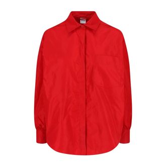 Aspesi Femme, Blouses et Chemises, Rouge, Taille: 38 FR Diana Shirt
