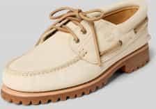 Timberland Bootsschuhe aus Leder mit profilierter Sohle