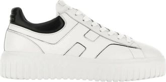 Hogan Homme, Chaussures, Blanc, Taille: 41 1/2 EU H-Stripes Allacciato H Lissata