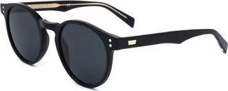 Levi's Homme, Accessoires, Brun, Taille: ONE Size Lunettes de soleil en r&eacute;sine avec verres gris de cat&eacute;gorie 3