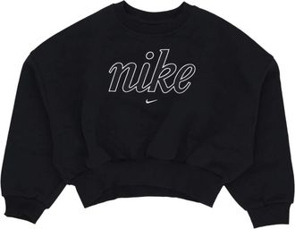 Nike Short Cross Sweatshirt - - Sport - Damen - Schwarzk - XS