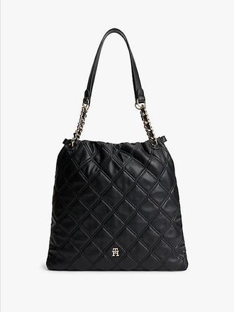 Tommy Hilfiger Cabas matelass&eacute; &agrave; monogramme TH