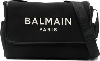 Balmain Homme, Sacs, Noir, Taille: ONE Size Sac Messenger