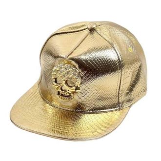 Generico Chapeau De Rappeur - Chapeau De Baseball Rappeur | Accessoire Streetwear Doré | Streetwear Doré Des Années 80 Pour Femme, Daa Porter Chaque Jour, Pour