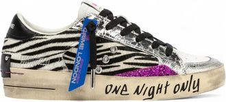 Crime London Baskets basses SK8 Deluxe Disco Heat