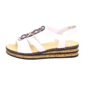Rieker Damen, Schuhe, Wei&szlig;, 41 EUGr&ouml;&szlig;e
