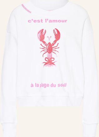 Yippie Hippie Yippie Hippie Sweatshirt weiss