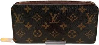 Louis Vuitton Portefeuille Zippy Long Pre-owned - Femme - Pre-owned - Brun - Taille: ONE Size