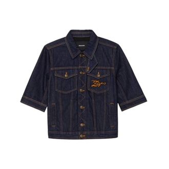 Zadig&Voltaire Femme, Blouses et Chemises, Bleu, Taille: 42 FR Kyo Denim Jacket