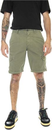 Lyle & Scott Homme, Shorts, Vert, Taille: W30 Bermuda Cargo