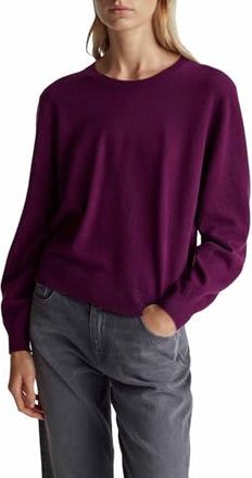 Benetton Maglia G/C M/L 1002d10bg Sweater, Aubergine, M Femme