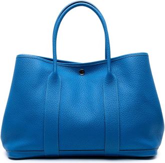 Hermès 2012 Negonda Garden Party 36 Handtasche - Blau