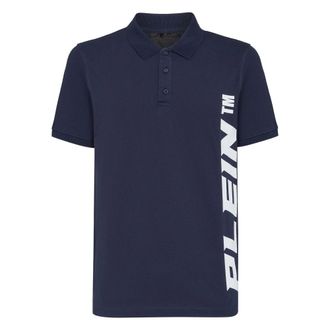 Philipp Plein Polo shirt SS - - Tops - Herren - Blau - 2XL