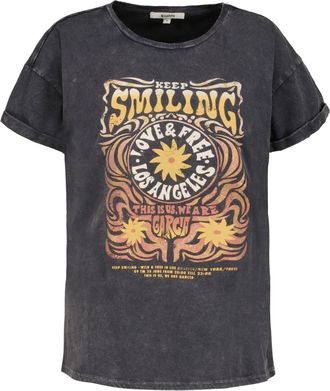 Garcia Garcia Damen Short Sleeve T-Shirt, Antra, XS