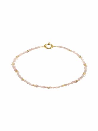 Gemshine Kette ohne Anhänger ROSENQUARZ