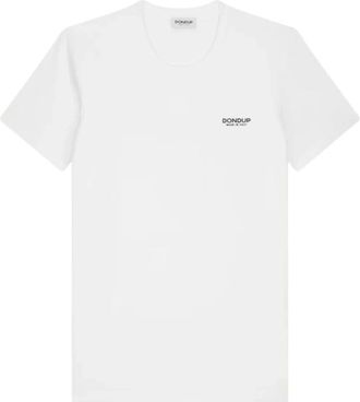 Dondup Homme, Tops, Blanc, Taille: M T-shirt Regular