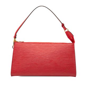 Louis Vuitton Red Epi Pochette Accessoires