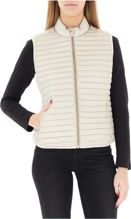 Save The Duck Femme, Vestes, Beige, Taille: 36 FR Arabella Vest