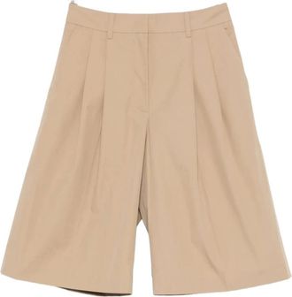Yves Salomon Femme, Shorts, Beige, Taille: 36 FR Short