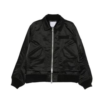 sacai Herren, Jacken, Schwarzk, SGr&ouml;&szlig;e