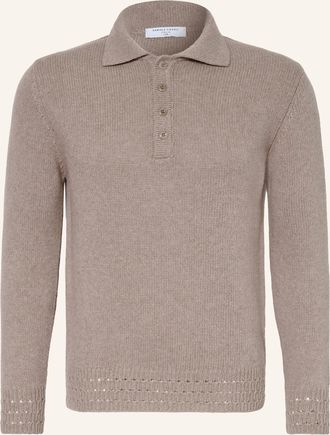 Daniele Fiesoli Daniele Fiesoli Strick-Poloshirt beige