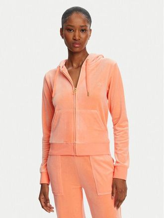 Juicy Couture Sweatshirt Robertson JCAP176 Orange Slim Fit