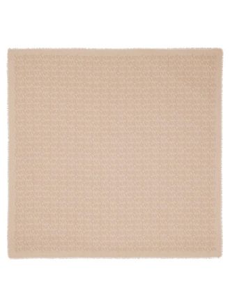 Saint Laurent Square Scarf - Beige