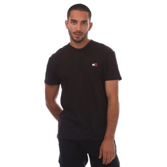 Tommy Hilfiger Herren Tommy Hilfiger Tonal Badge T-Shirt in Schwarz