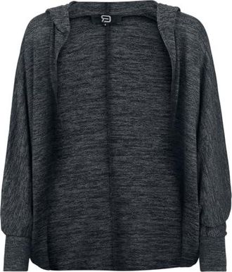 RED by EMP Femme Cardigan Gris chin&eacute; avec Capuche L