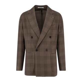 Tagliatore Homme, Vestes, Brun, Taille: 2XL Blazer crois&eacute;