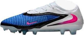 Nike Nike Phantom 6 Low Elite Crampons de football pour terrain ferme Bleu/blanc/rose, Bleu Racer/Blanc/Rose Blast, 10.5