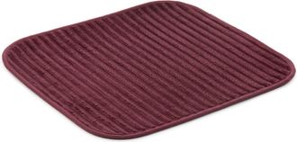 G&ouml;zze Rutschfester Weicher Badeteppich, 100% Polyester, 50 x 45 cm - Brombeere