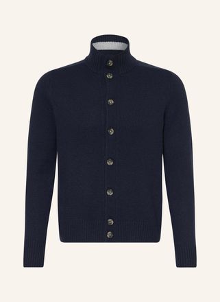 Strokesman's Strokesmans Strickjacke Aus Cashmere blau